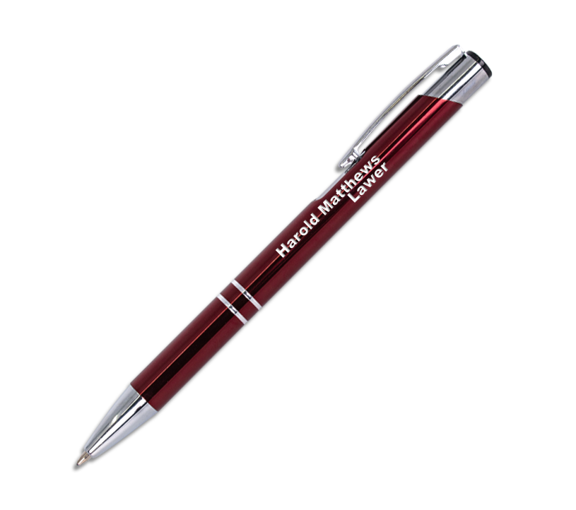 Electra Classic Engraved Ballpen - Custom Engraved Pens - World Emblem ...