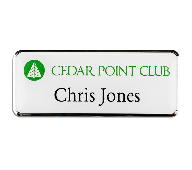 Executive Name Badges - Metal Name Tags - World Emblem | World Emblem