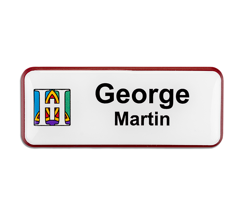 Prestige Name Badges - Plastic Name Tags - World Emblem | World Emblem