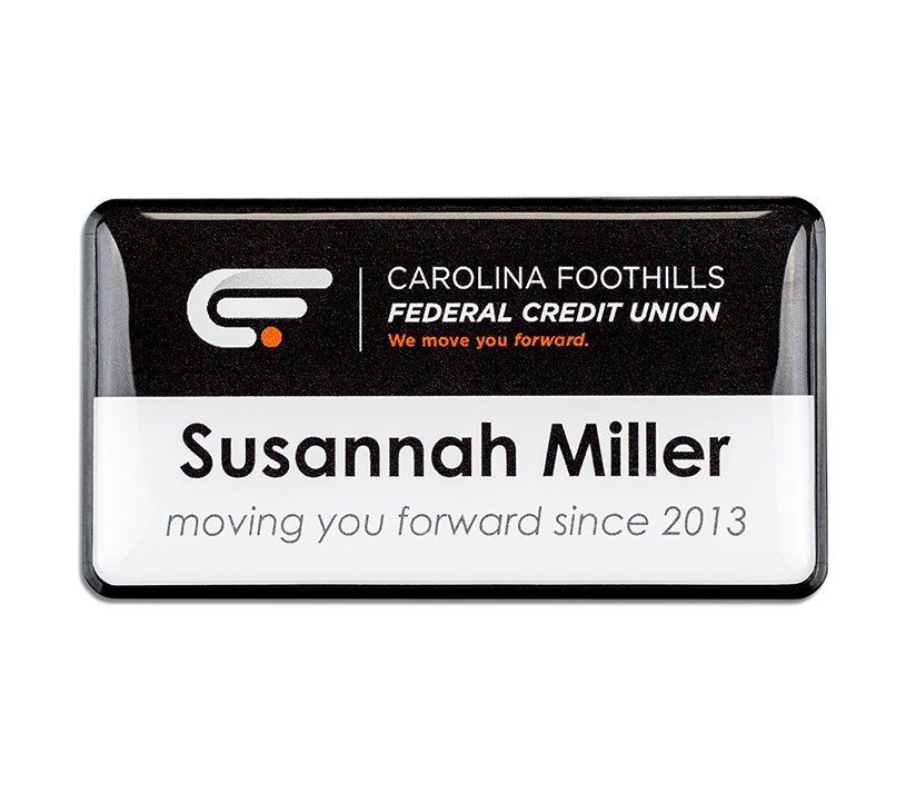 Regal Name Badges - Large Custom Name Tags - World Emblem | World Emblem