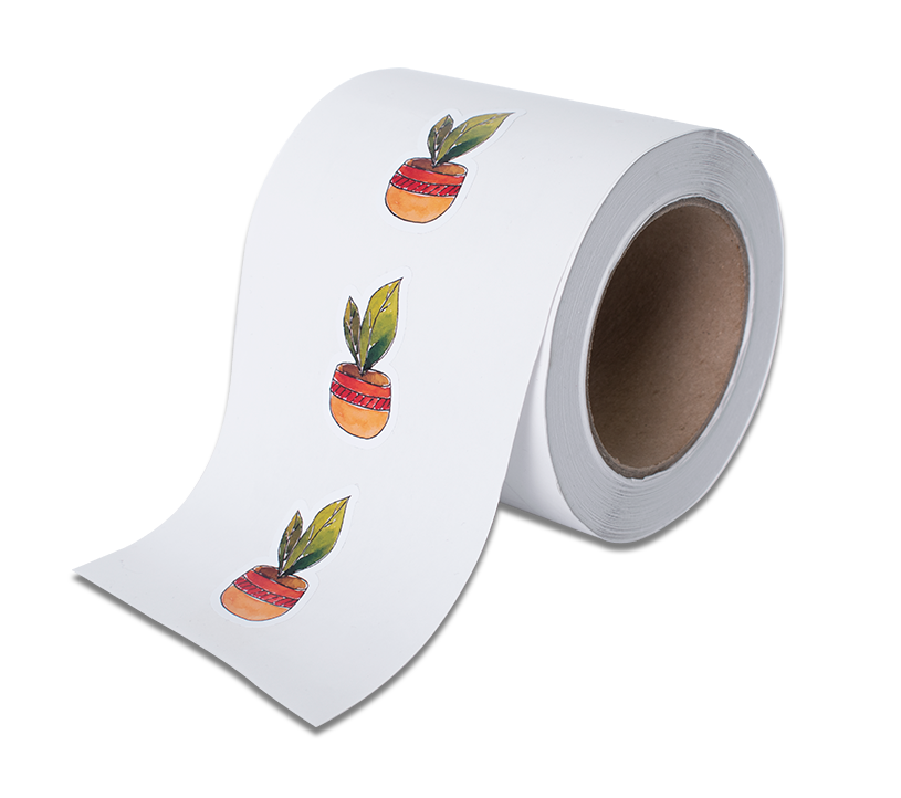 Paper Label Stickers | World Emblem