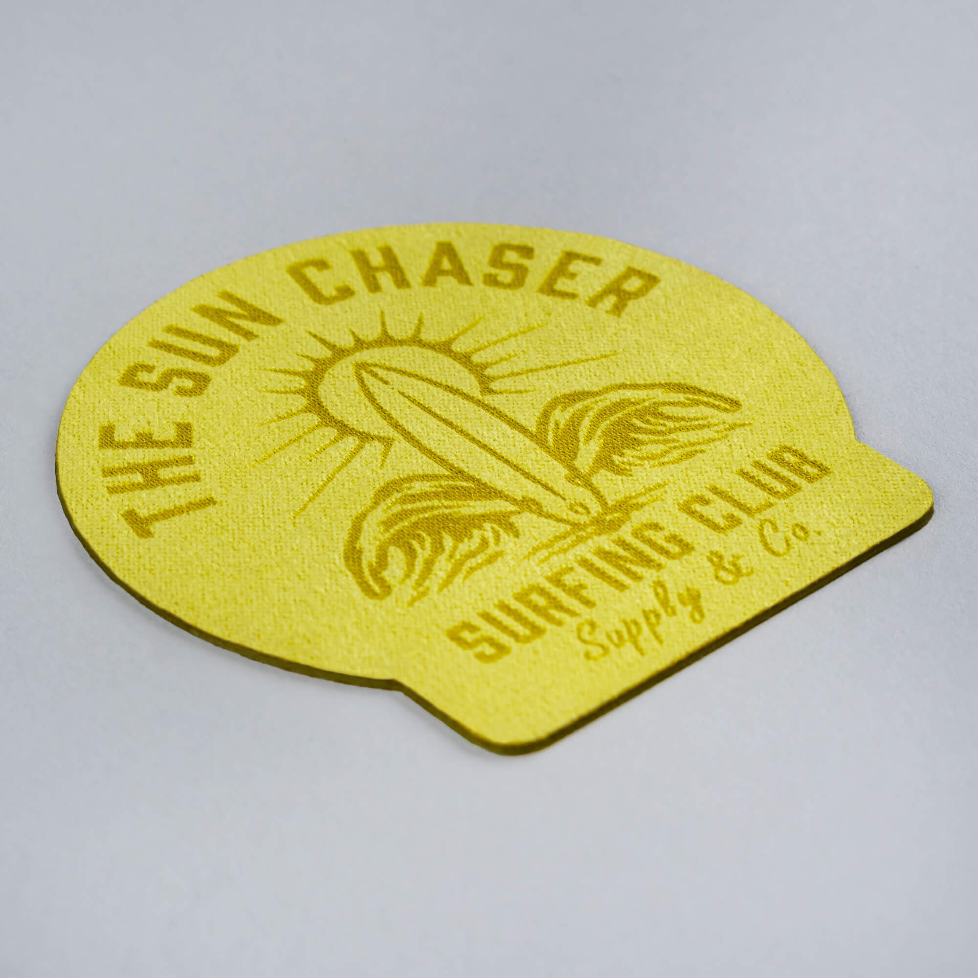 Faux Suede Patches | World Emblem